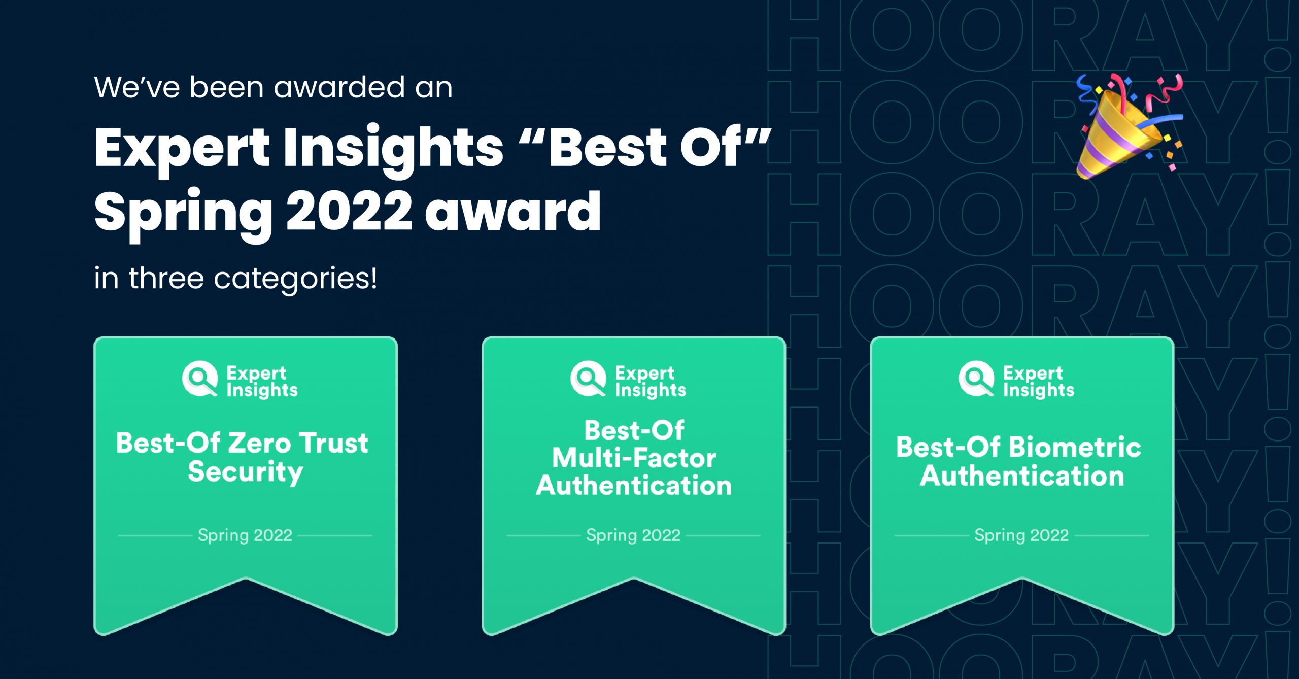 Expert Insights Awards TypingDNA Best of Zero Trust Solutions - TypingDNA Blog